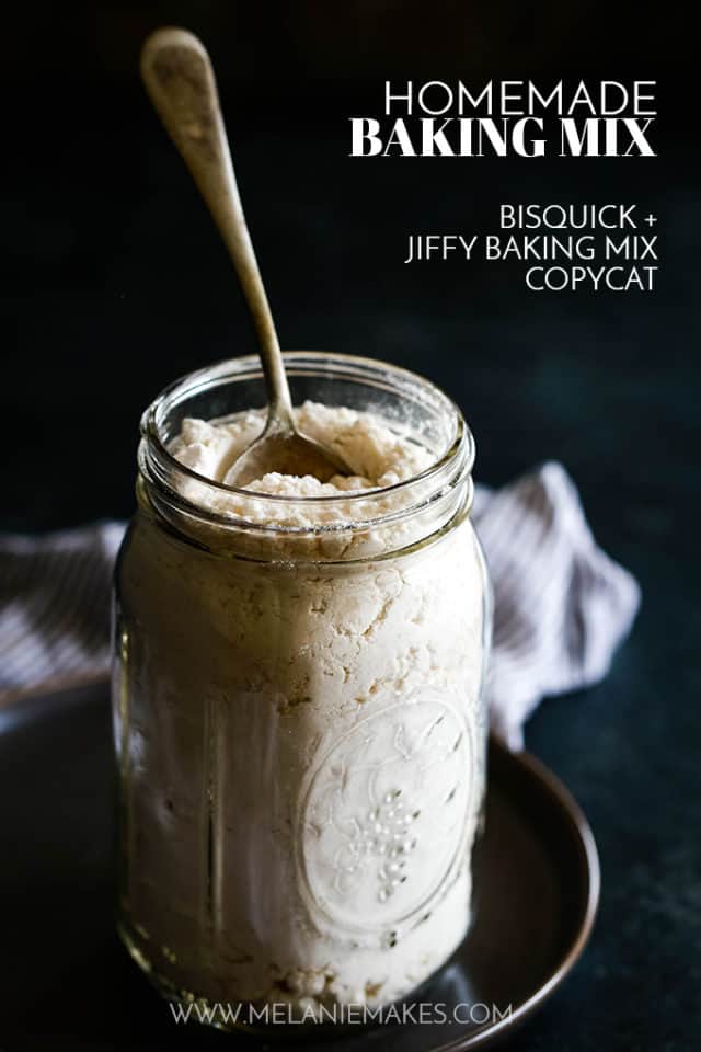 Homemade Baking Mix (Bisquick and Jiffy Baking Mix Copycat) - Melanie Makes