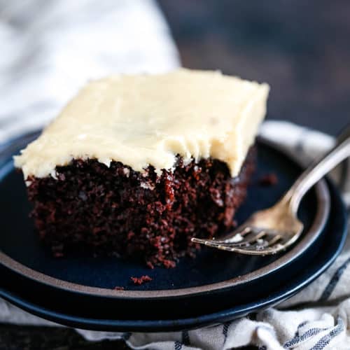Eggless Milkless Chocolate Cake - Melanie Makes