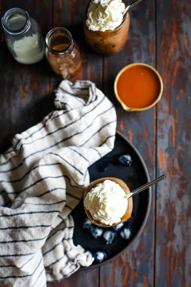 Iced Caramel Mocha Latte - Melanie Makes Iced Caramel Mocha Latte - Melanie Makes