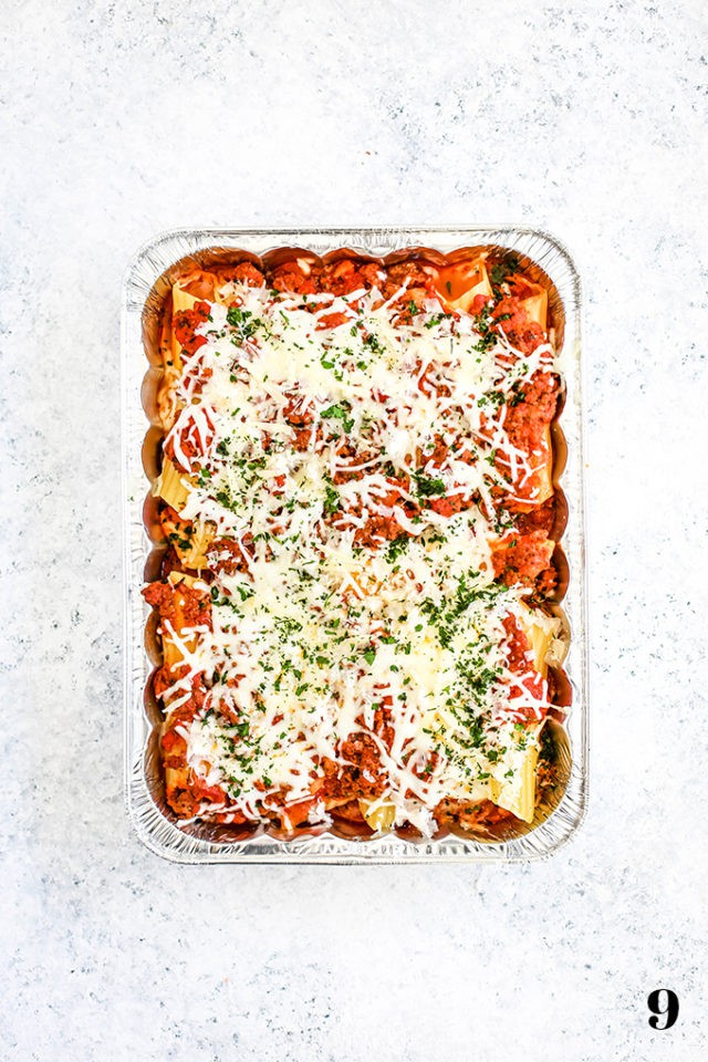 String Cheese Manicotti - Melanie Makes