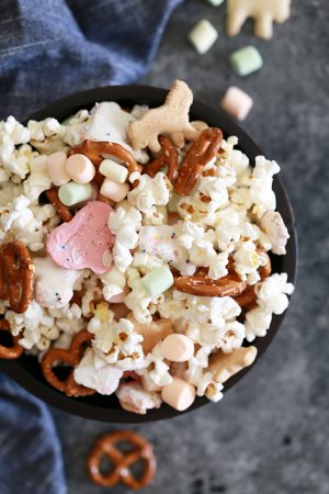 Animal Cookie Snack Mix - Melanie Makes