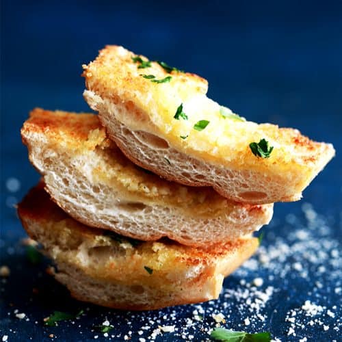 Parmesan Garlic Bread - Melanie Makes
